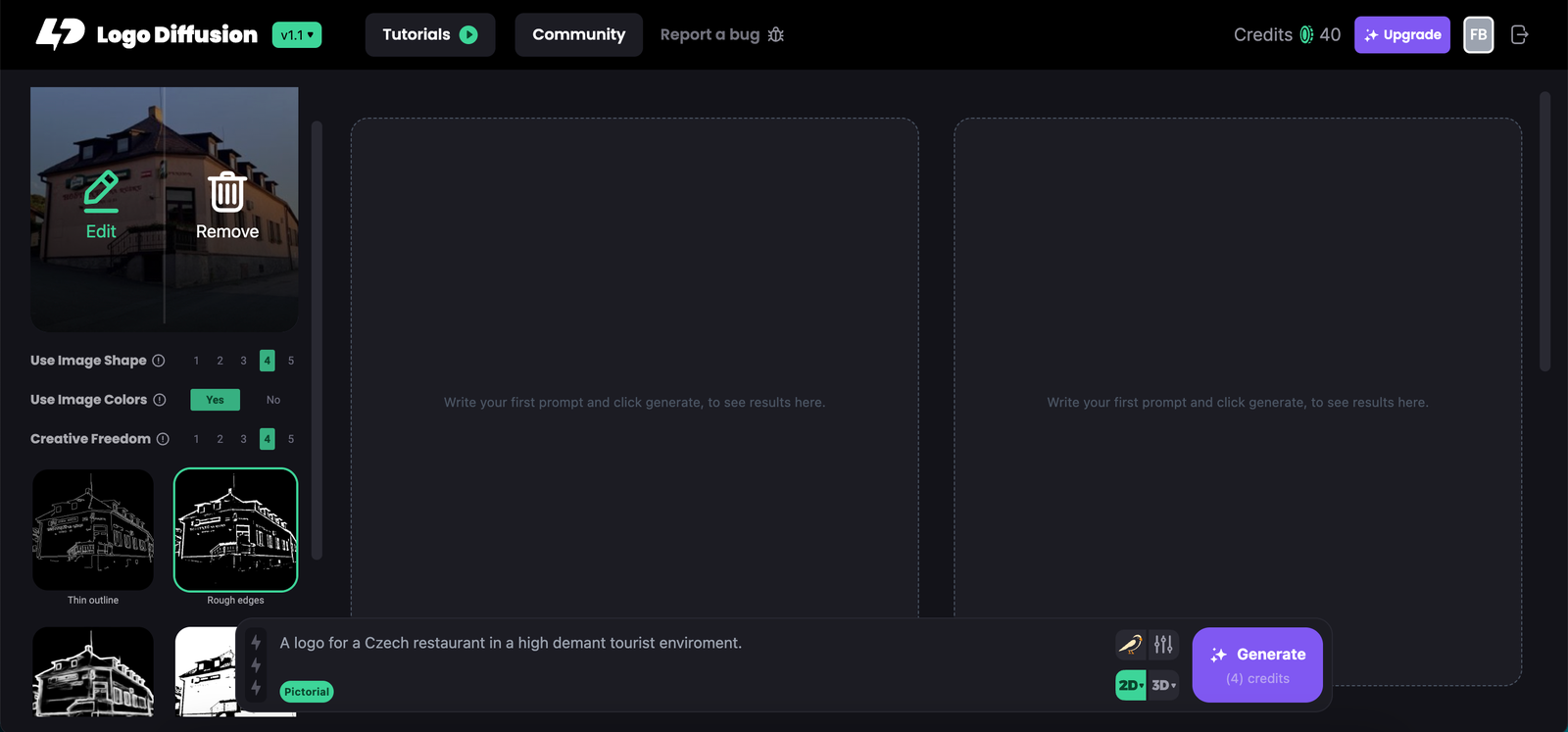 LogoDiffusion: Jak udělat z loga umění | thinkai.cz